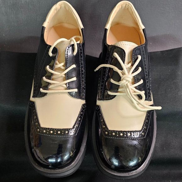 DanGRida | Shoes | Dangrida Vintage Lace Up Round Toe Brogues Shoes ...